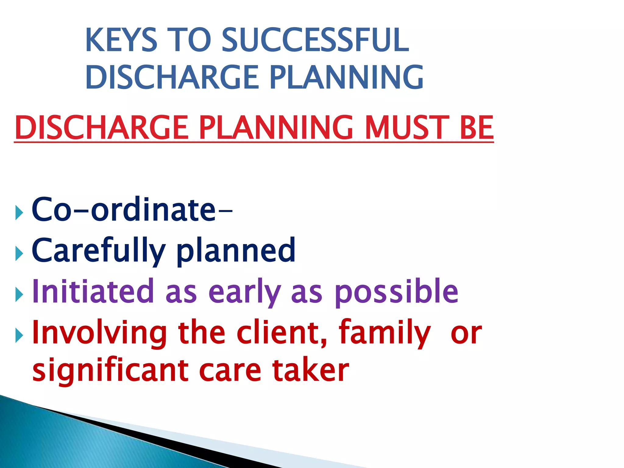 Ppt discharge of the patient | PPTX