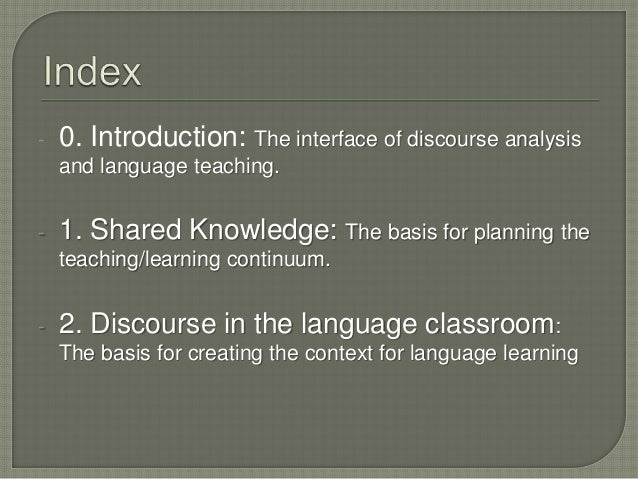 Ppt discourse analysis