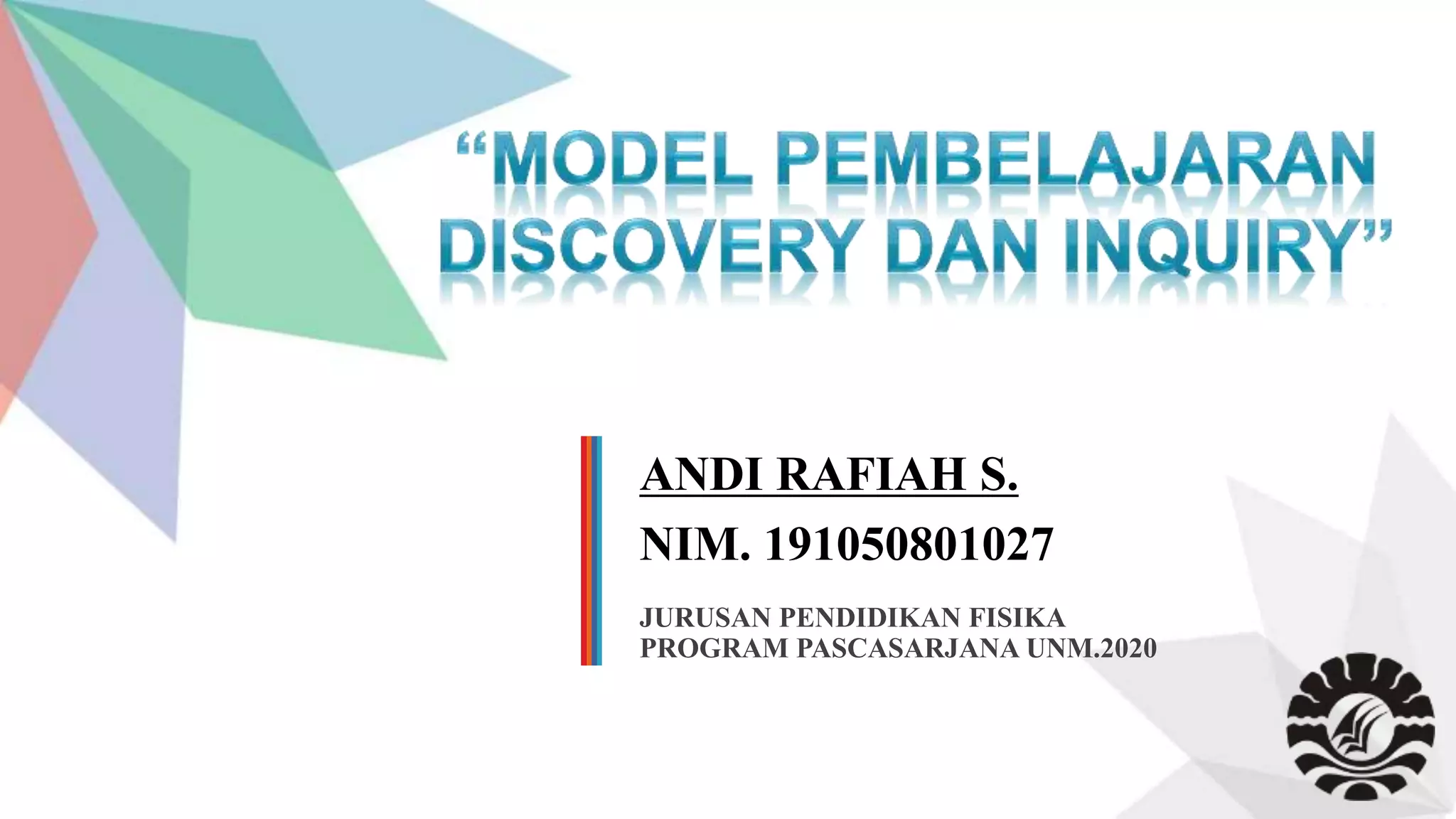 Pembelajaran Discovery Learning | PPT