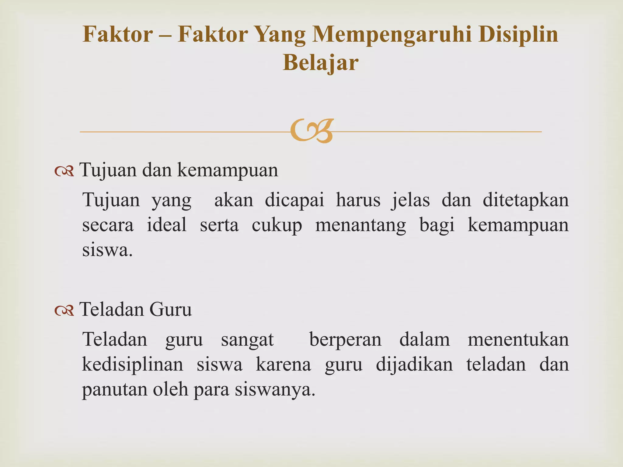 Ppt disiplin dalam belajar | PPTX