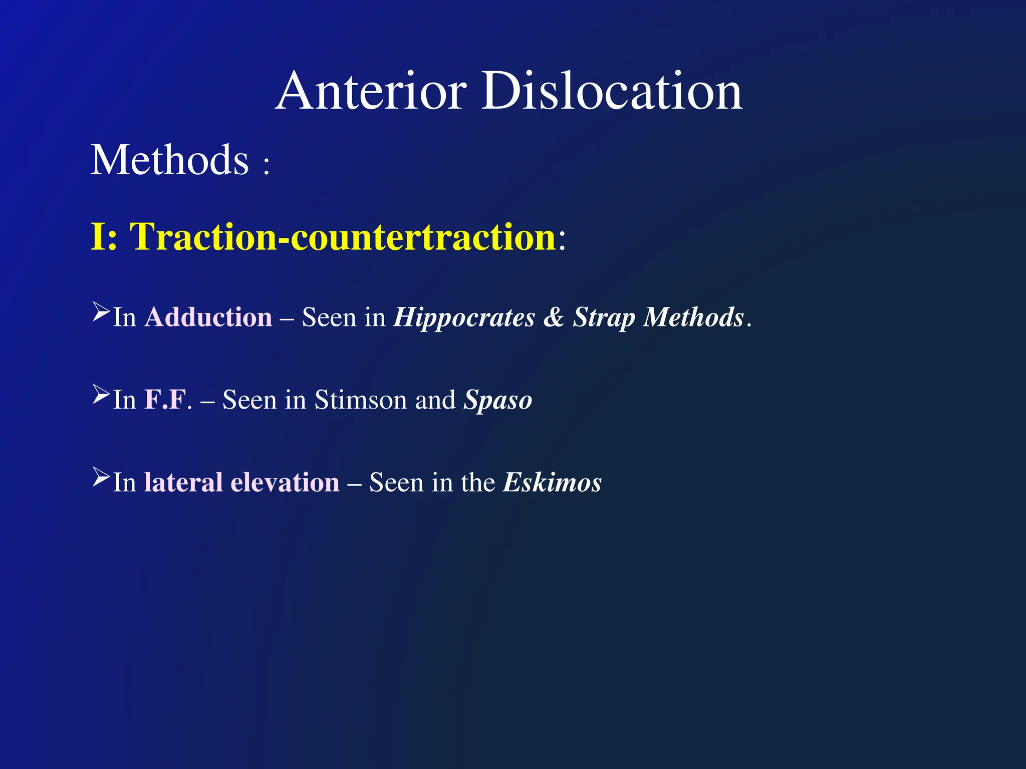 PPT Dislokasi Bahu Menurutu Hashem Bukhary.ppt