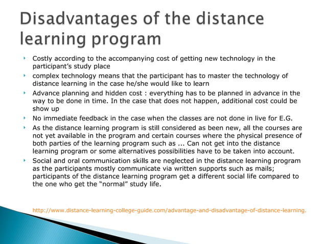 Ppt Distance Learning At Coventry University | PPT