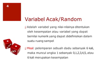 PPT DISTRIBUSI LINEAR, BINOMIAL UNTUK MAHASISWA S1 | PPT