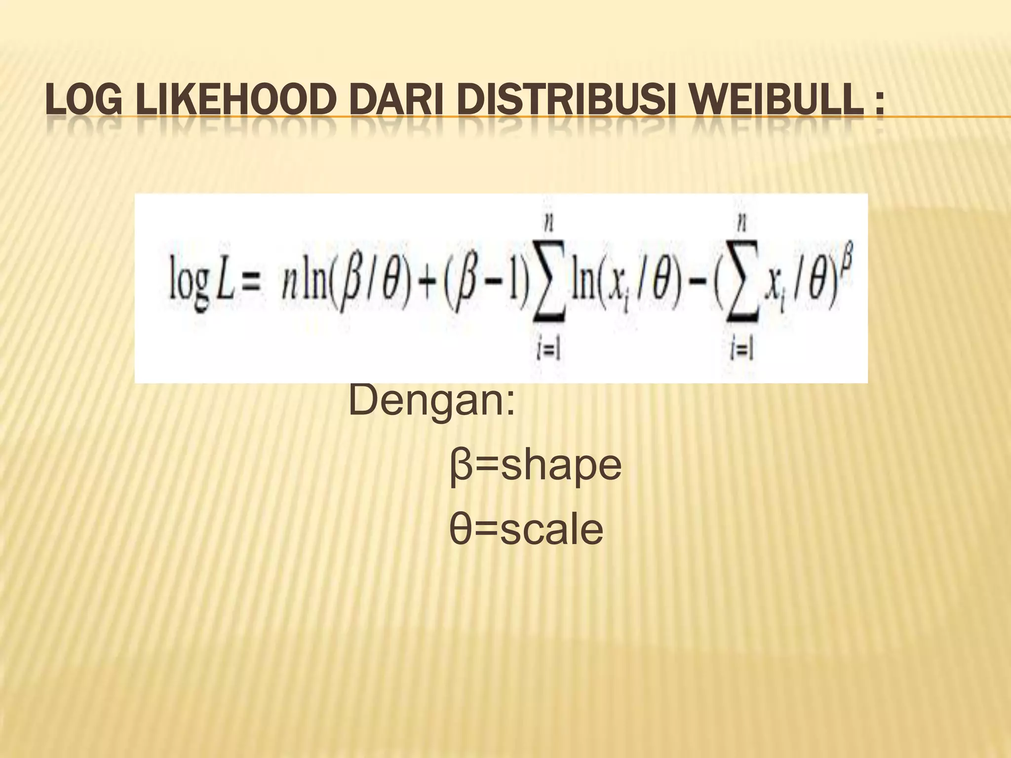 Tabel Normal, MLE Distribusi Normal & Weibull, Grafik Mean & Standar ...