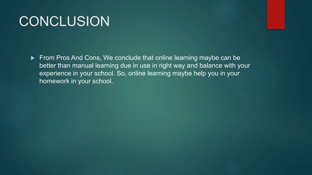 Online Learning | PPTX