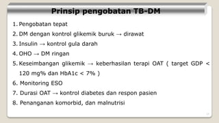Penyuluhan diabetes melitus atau kencing manis | PPTX