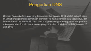 Ppt dns server | PPTX