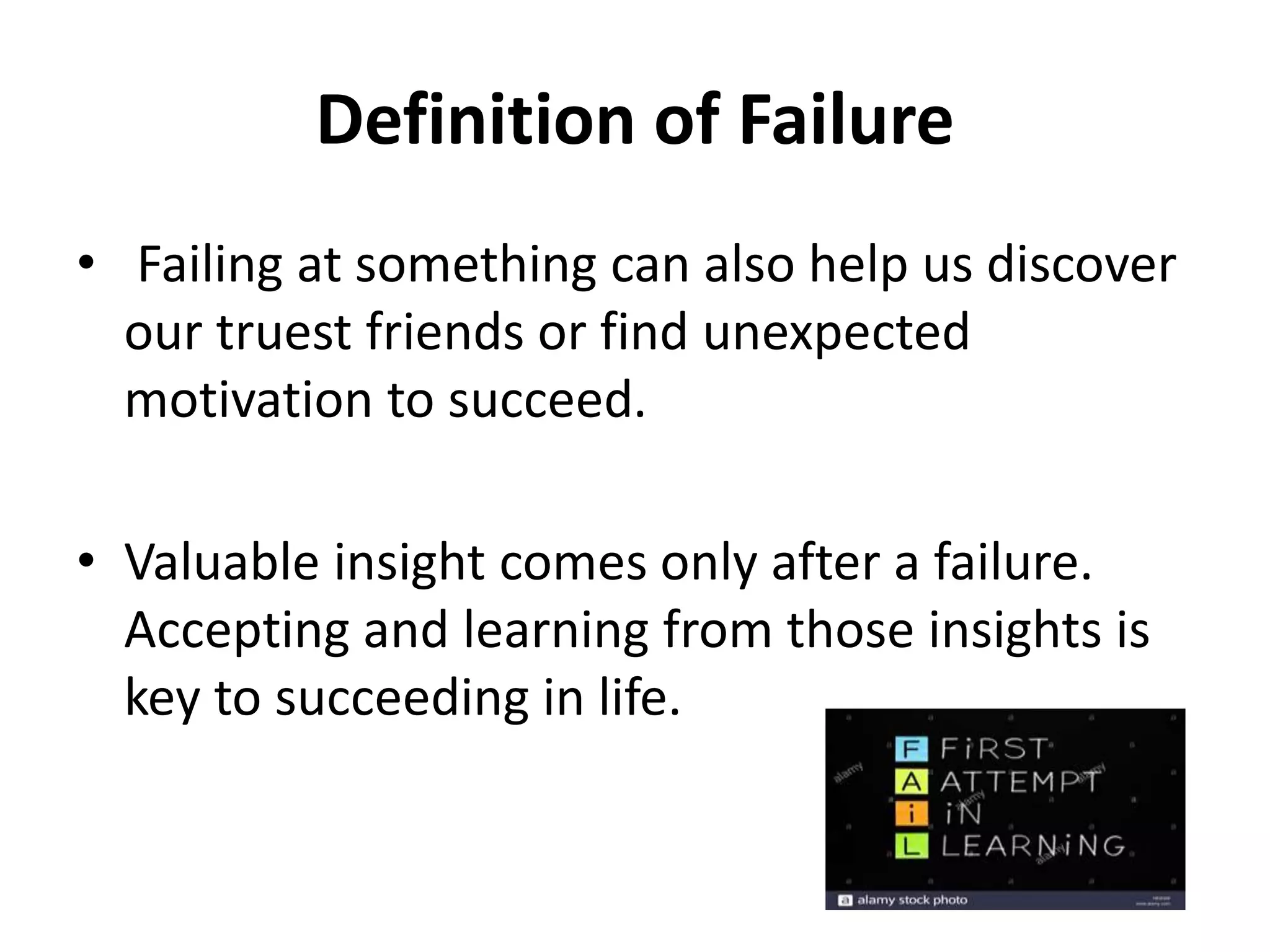 Ppt don't b afraid to fail revised | PPTX