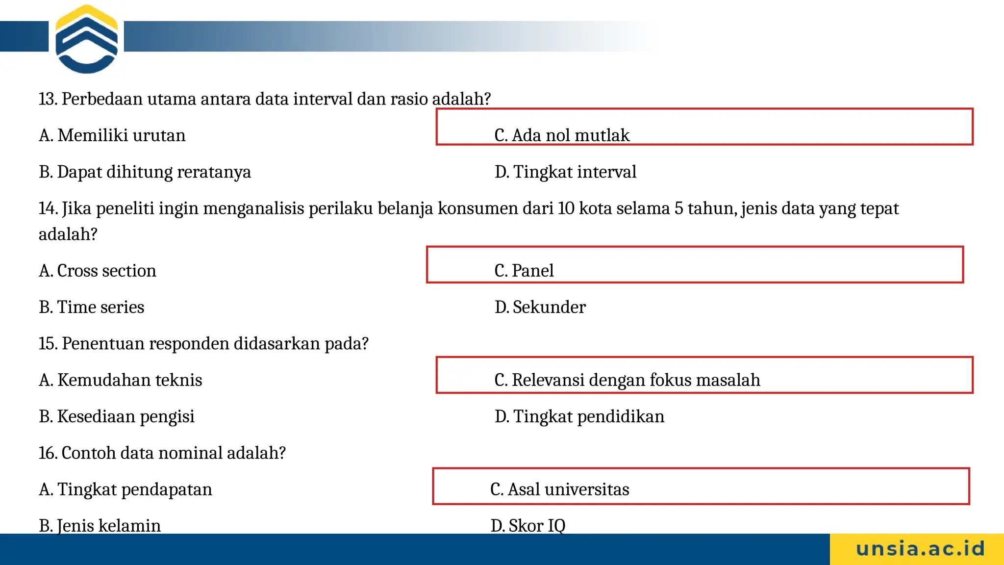 PPT Dosen Sesi 7_Jenis Data dan Teknik Perolehan Data, Teknik Sampling ...