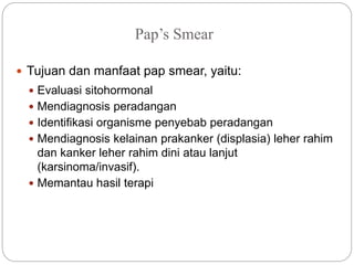 PPT HPV, vaksin, pap's smear dan penilaiannya | PPTX