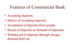 Ppt dr. damji b h commercial banking | PPT
