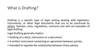 Drafting Arbitration Clause | PPTX