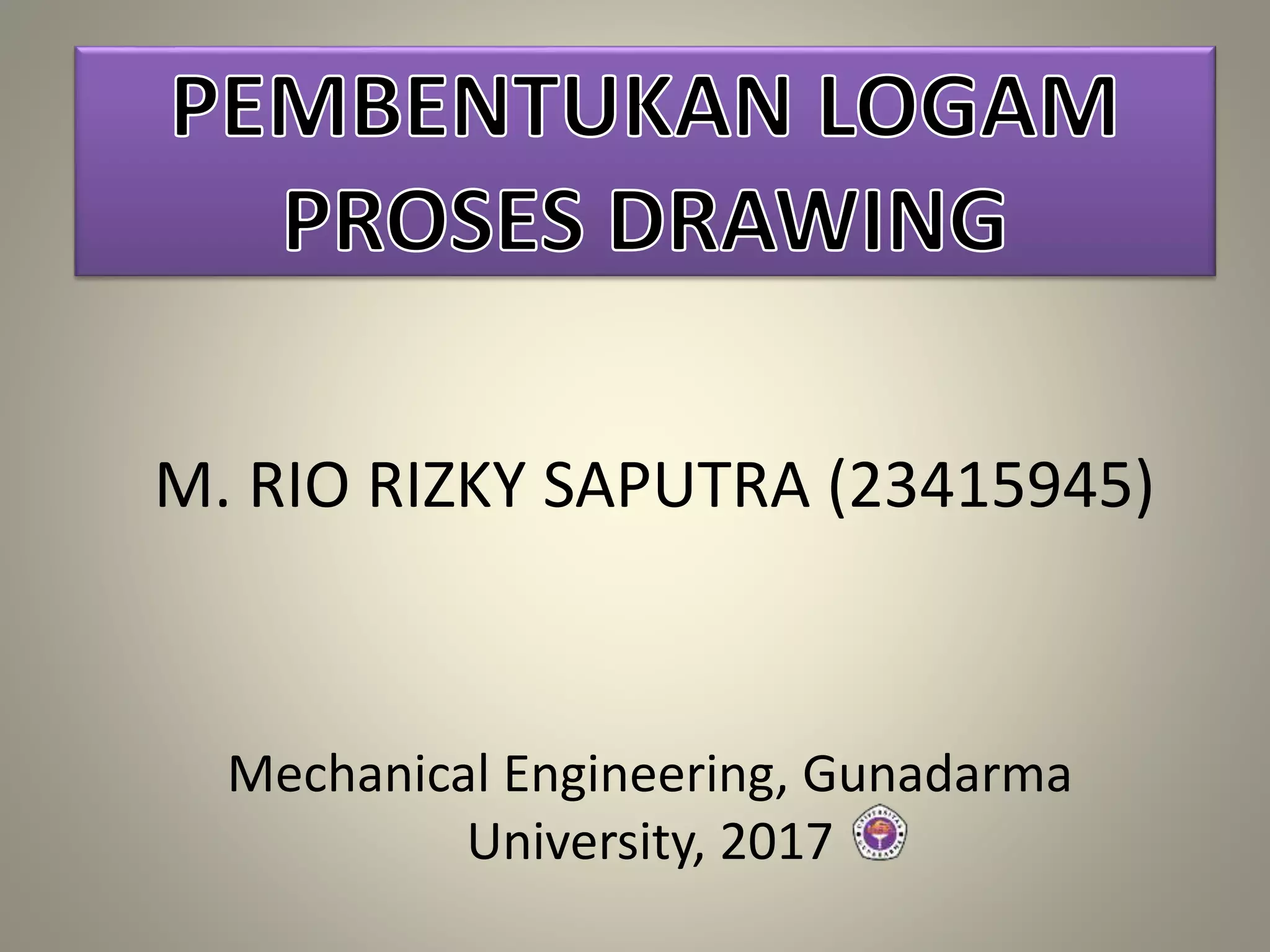 DRAWING PROSES | PPTX