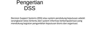 Ppt dss kiki | PPT