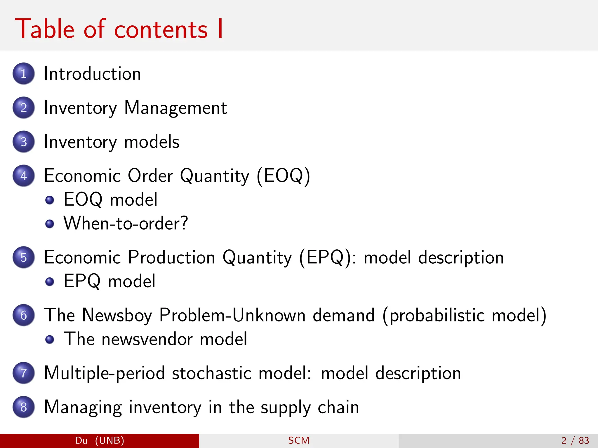 Supply Chain Management: Inventory Management | PDF