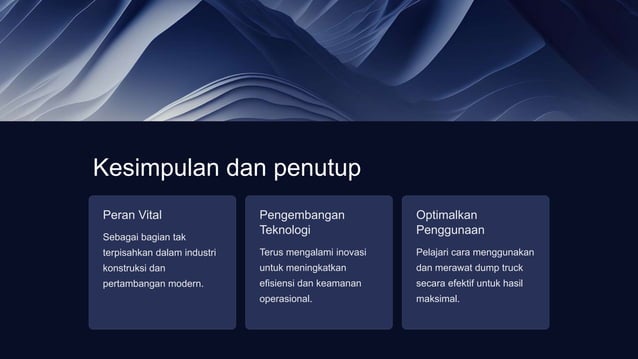 ppt dump truk hafiz and alif.jio3ri2hpptx | PPT