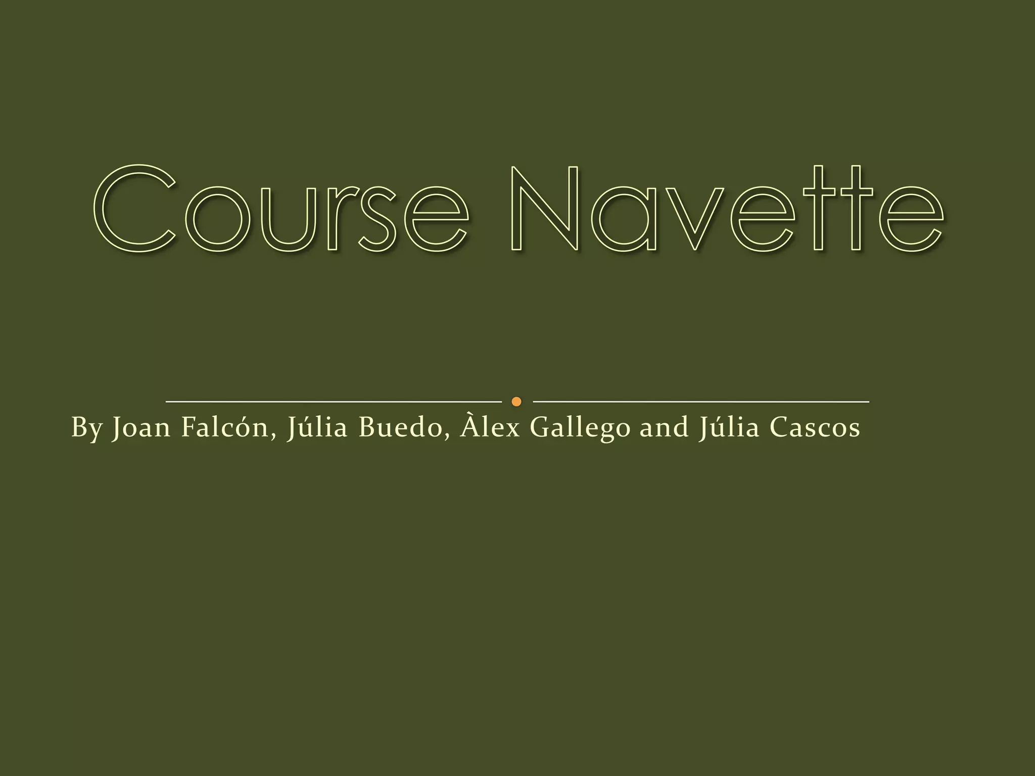 Ppt E.F Course Navette | PPTX