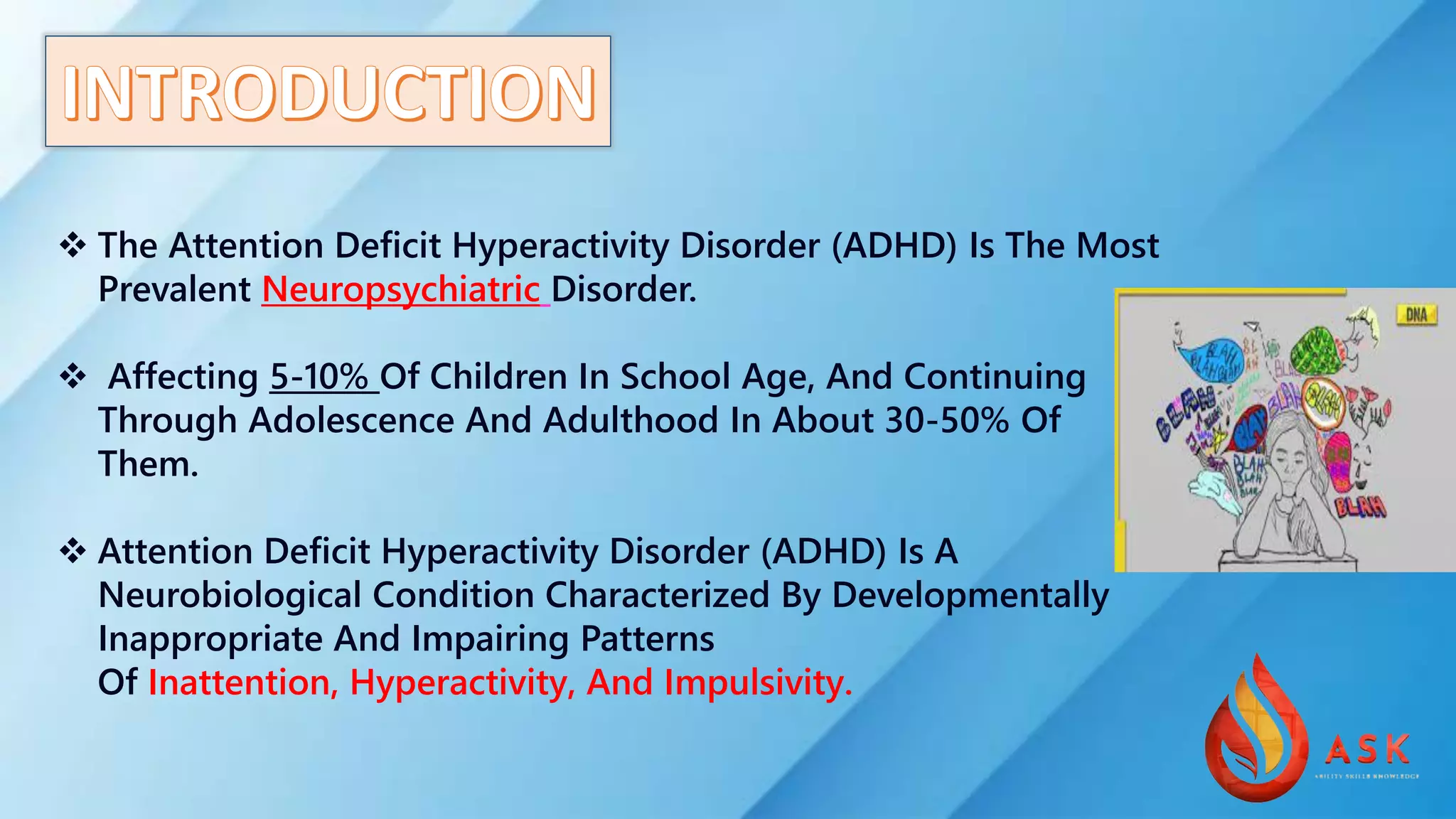"Attention Deficit Hyperactivity Syndrome" | PDF