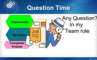 Belbin Team Roles | PPT