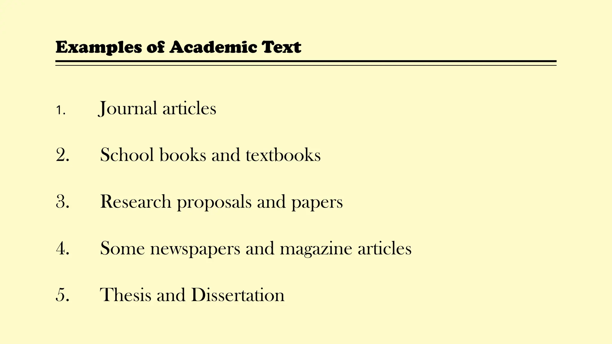Reading Academic Text Powerpoint Presentation | PPTX