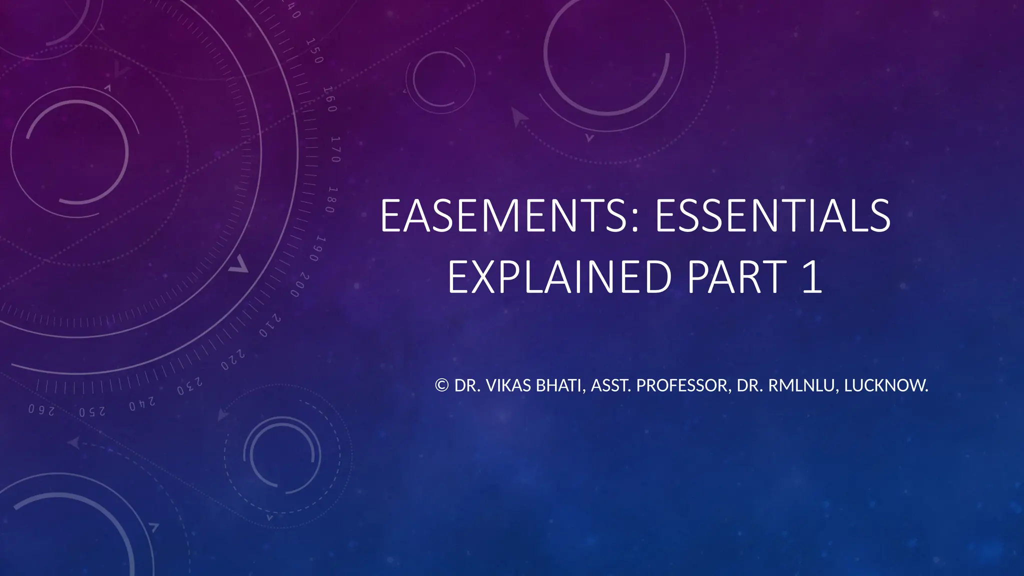 PPT Easements explained part 1.pptx please just let me download it | PPTX