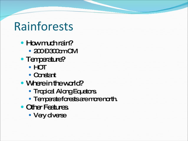 Ppt Ecology Biomes | PPT | Weather | Science