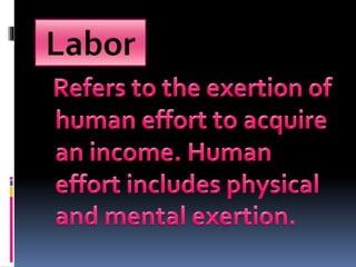 Ppt labor and employment | PPT