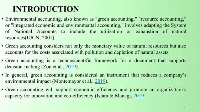 ppt economic of green accounting (1) (1).pptx | Business Accounting & Finance | Business
