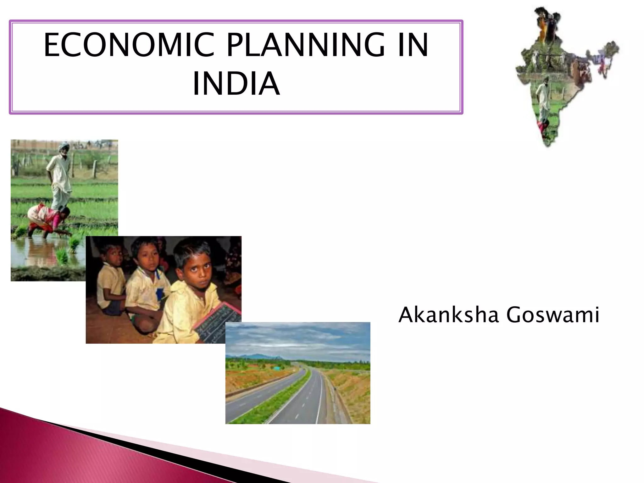 economic planing in India | PPTX