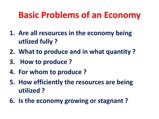 Ppt economic problem dr. b h damji | PPT