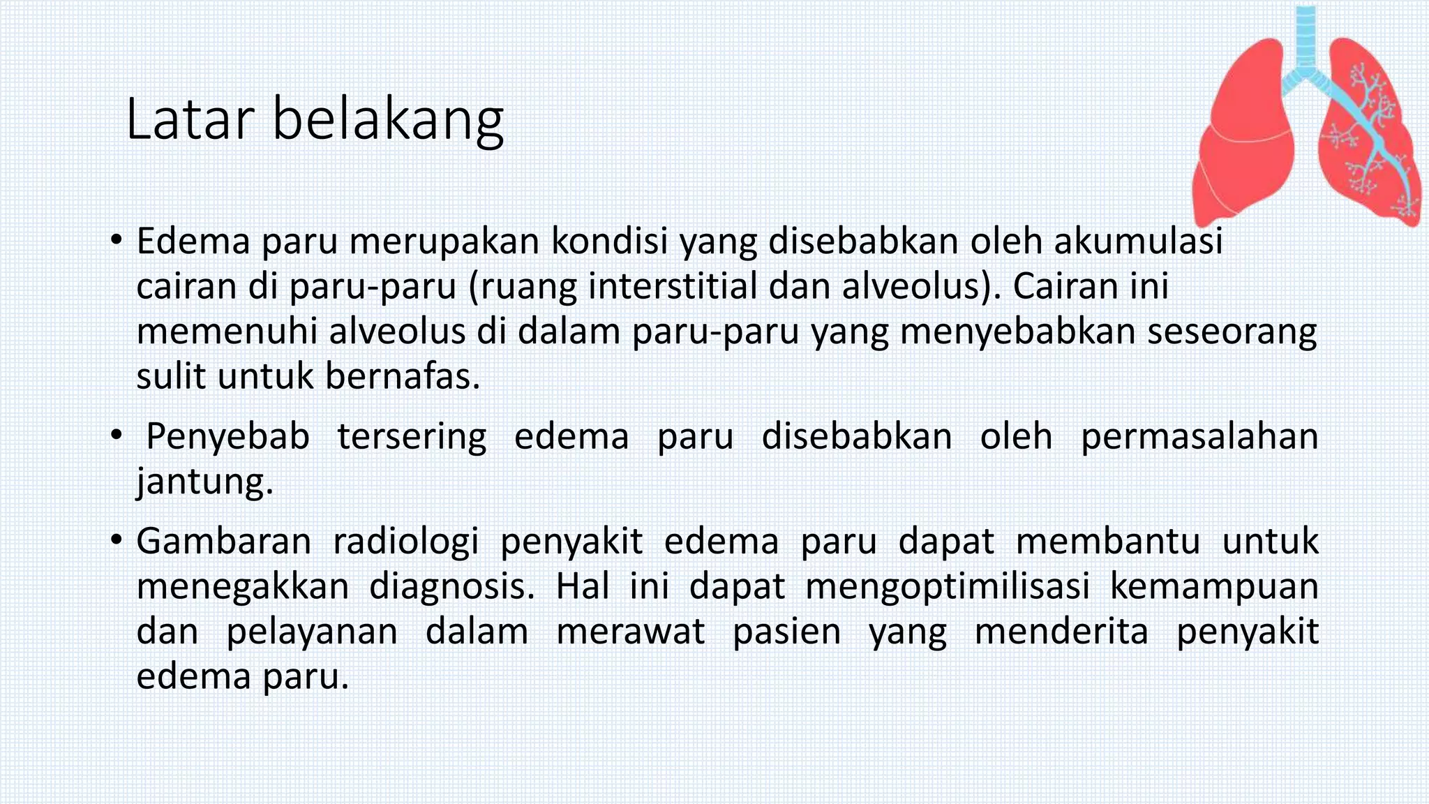 Ppt edema paru referat rifki | PPTX