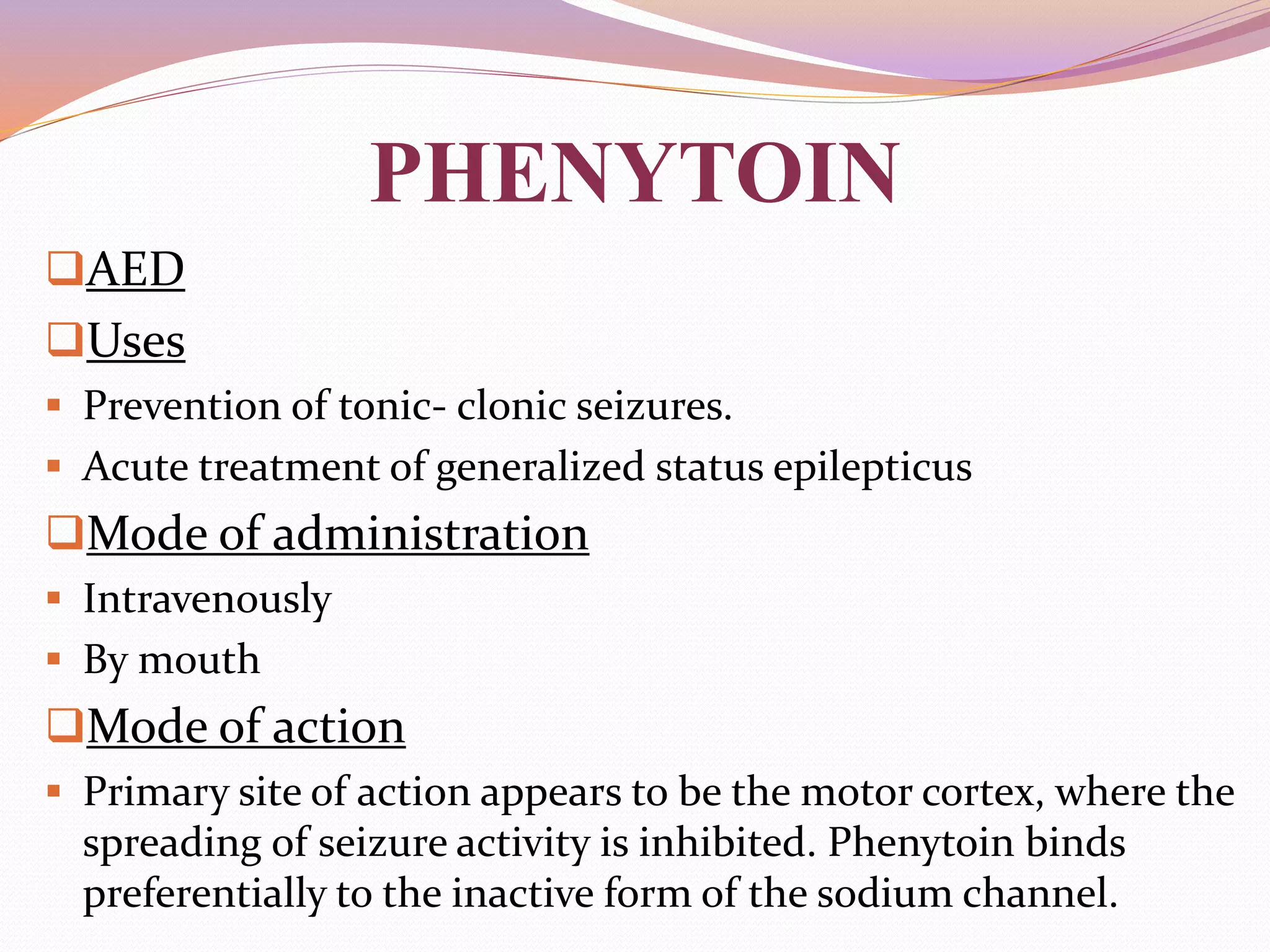 Preparation Of Phenytoin From Benzil | PPTX