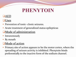 Preparation Of Phenytoin From Benzil | PPTX