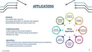 FPGA based mini Project.pptx | Operating Systems | Computer Software and Applications