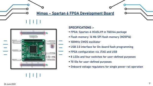 Fpga Based Mini Projectpptx Operating Systems Computer Software