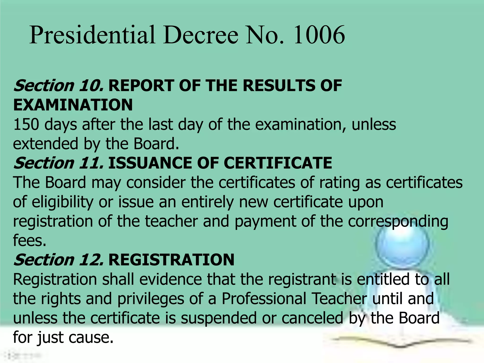 Presidential Decree 1006 | PPTX