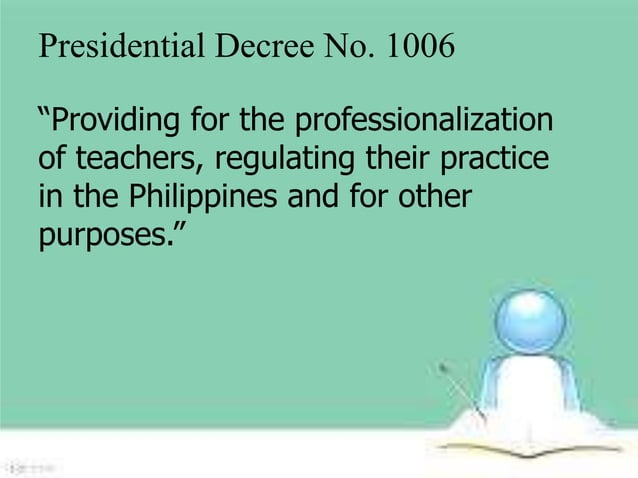 Presidential Decree 1006 | PPTX
