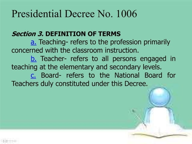 Presidential Decree 1006 | PPTX