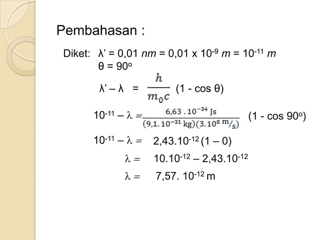 Ppt efek compton | PPTX