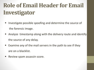 What is Email Header - Understanding Email Anatomy | PPTX