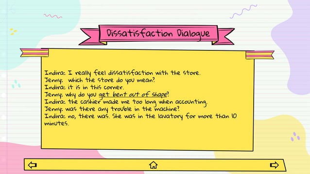 Satisfaction and Dissatisfaction | PPT