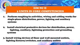 ELECTRICALINSTALLATION AND MAINTENACE NC II | PPTX