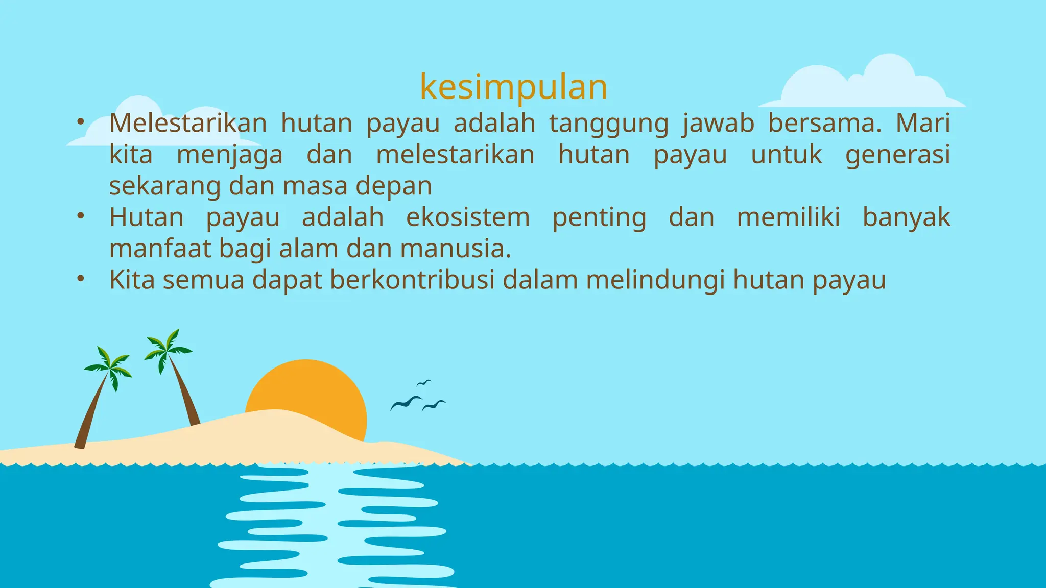 Ekologi Perairan "Ekosistem Hutan Payau" | PPTX