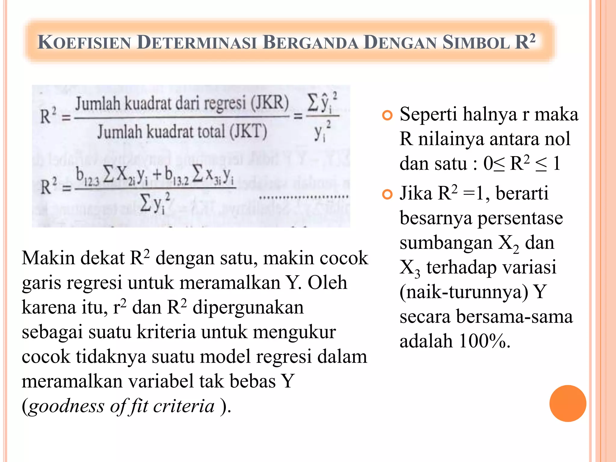 Ppt ekonometrika analisis regresi berganda | PPTX