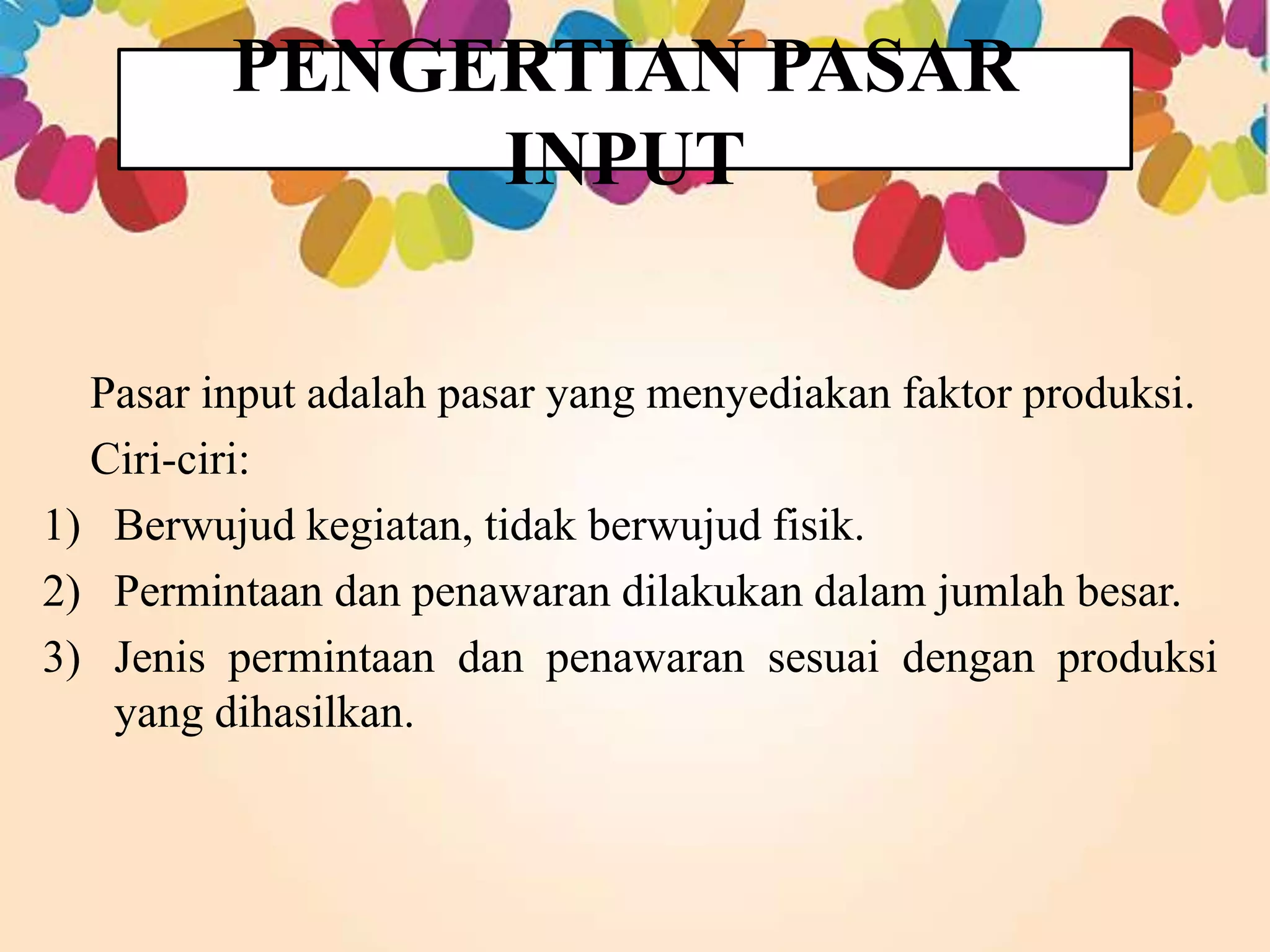 Pasar Input | PPTX