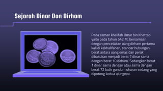 Dinar Dirham dalam Perspektif Islam | PPTX