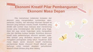ppt ekraf | PPTX