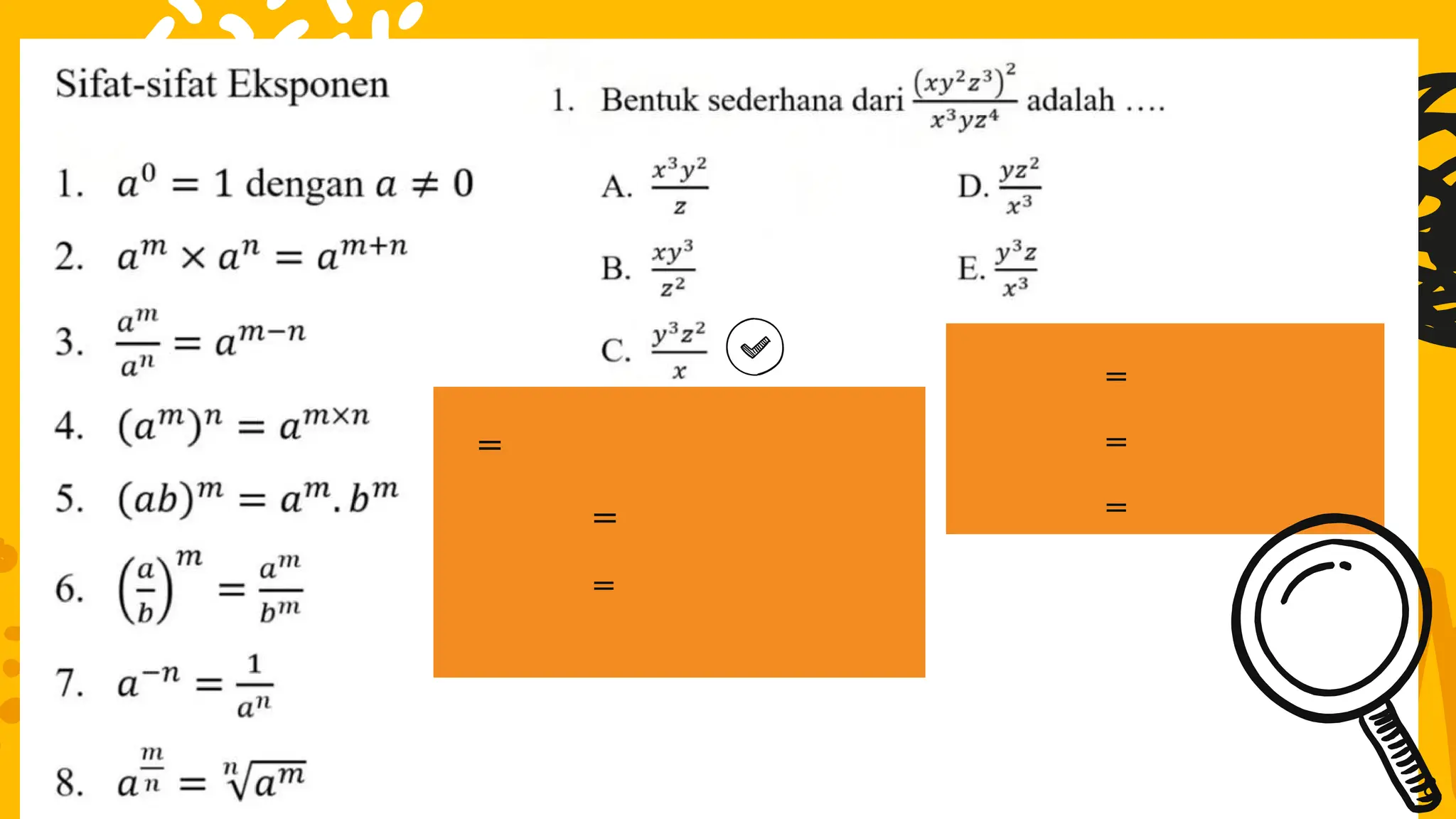 power point matematika eksponen kelas XI | PPTX