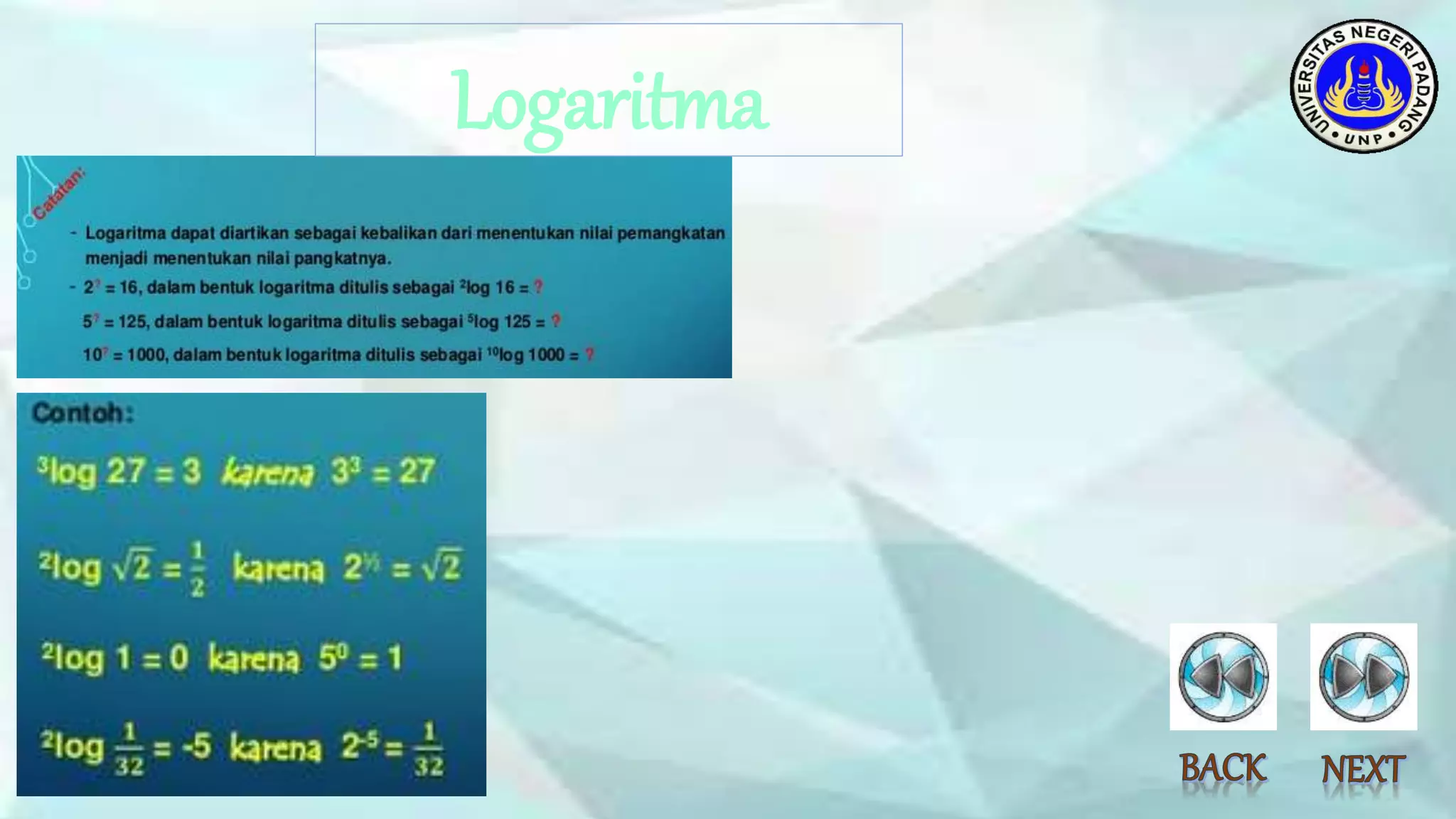 Ppt eksponen dan logaritma | PPTX