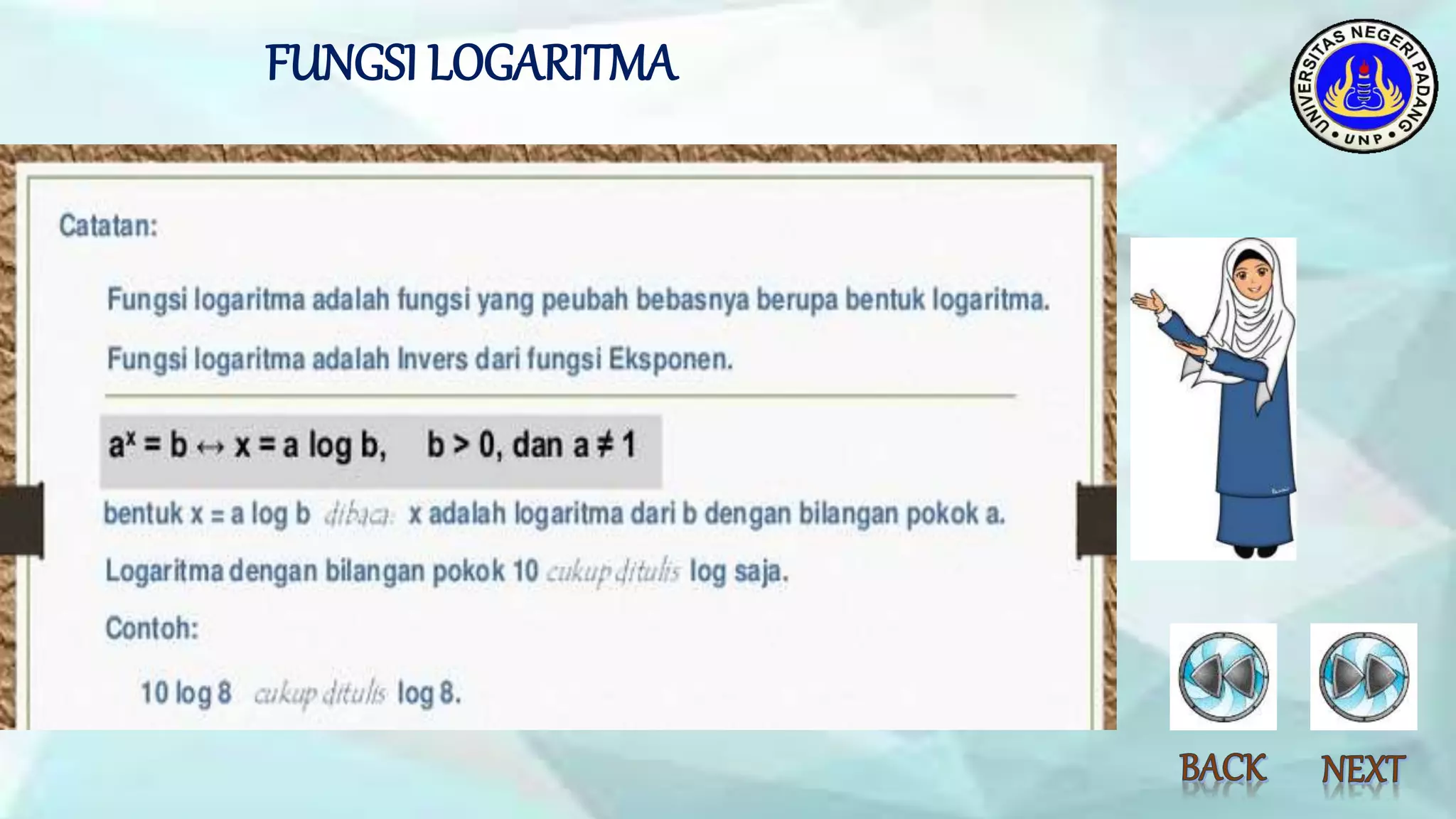 Ppt eksponen dan logaritma | PPTX